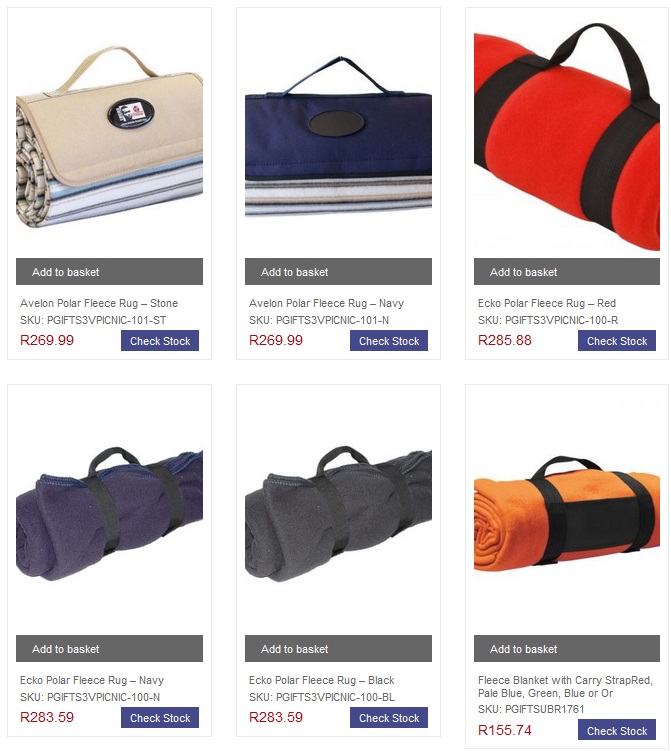 Company Branded Blankets