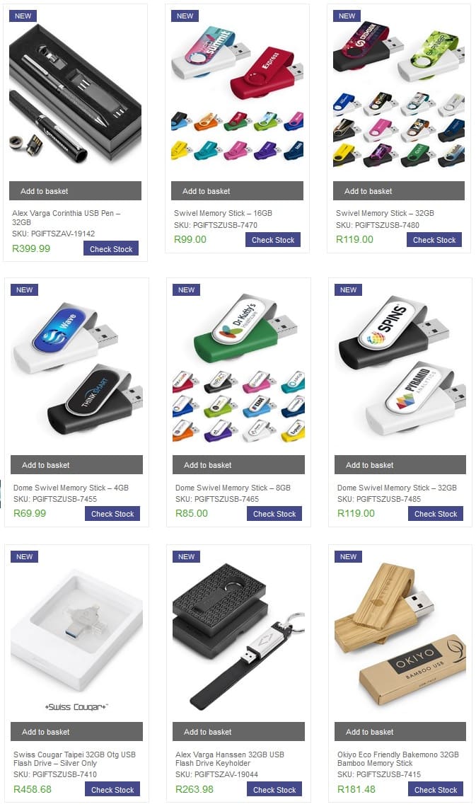 USB Memory Sticks as Corporate Gifts