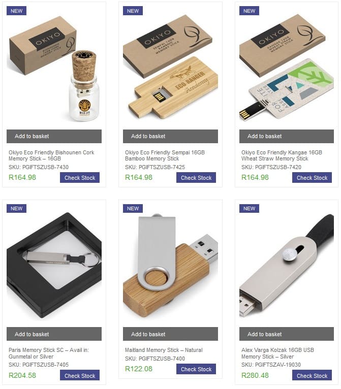 USB Memory Sticks as Corporate Gifts